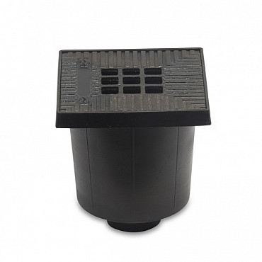 Schrobput 20x20 cm per stuk, met gietijzeren rooster | Zeeland ...